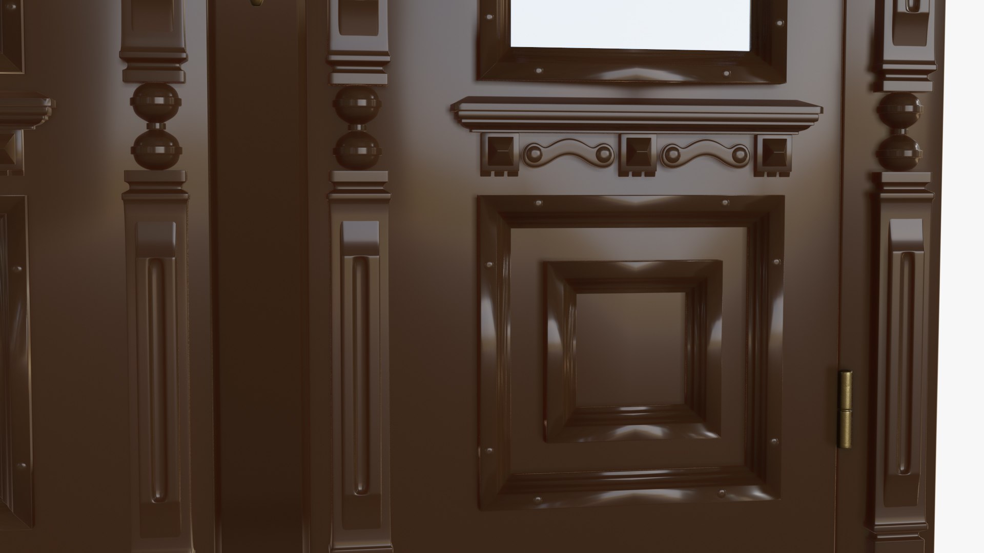 3D Front Door Model - TurboSquid 2242769