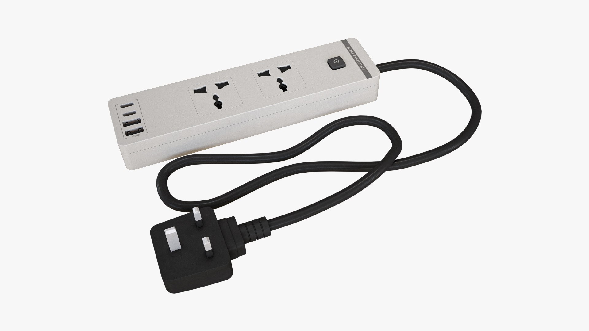 3D Model 2-Way Extension Lead - TurboSquid 2114197