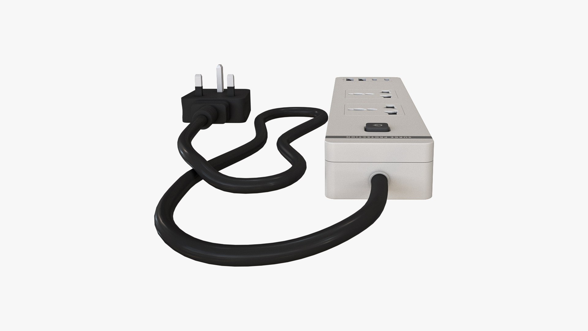 3D Model 2-Way Extension Lead - TurboSquid 2114197