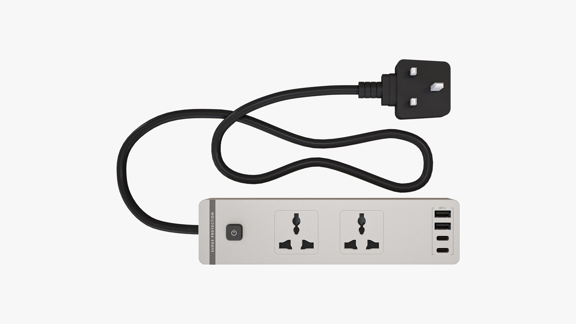 3D Model 2-Way Extension Lead - TurboSquid 2114197