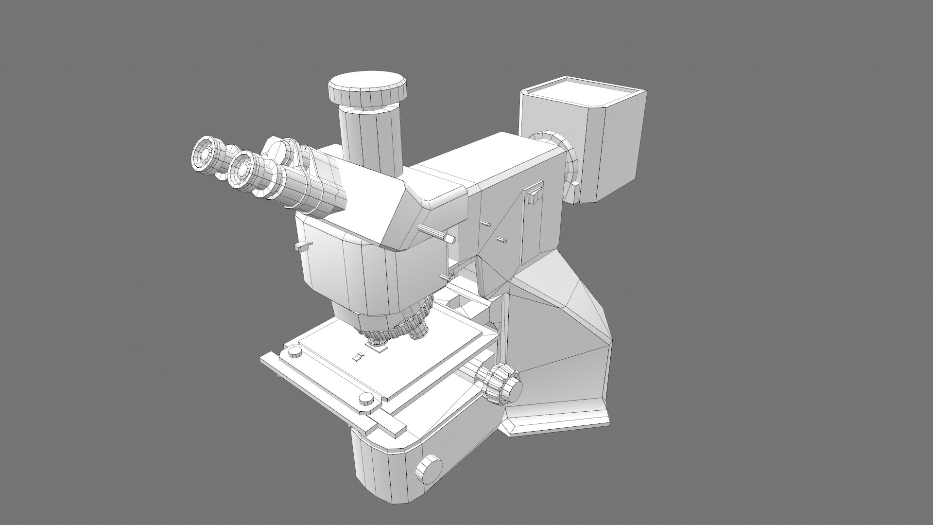 3D Model Fluorescence Microscope - TurboSquid 1470766