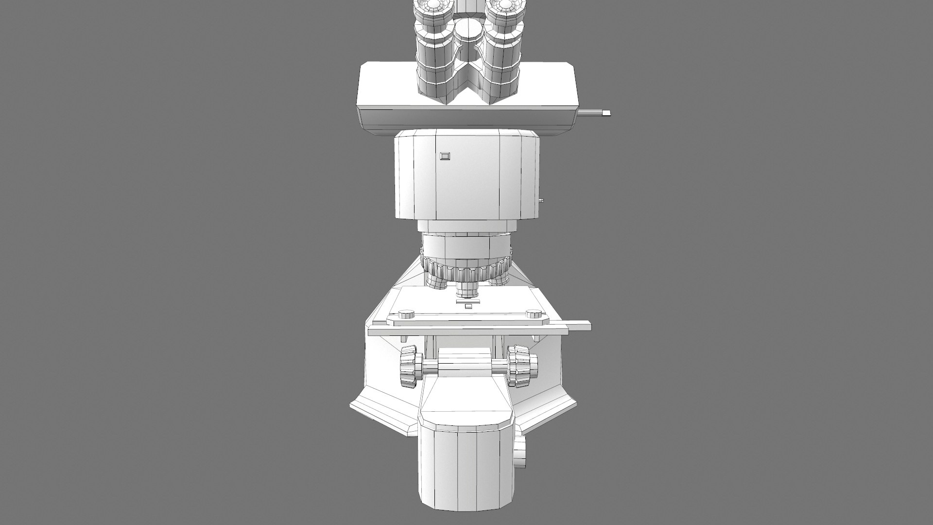 3D Model Fluorescence Microscope - TurboSquid 1470766