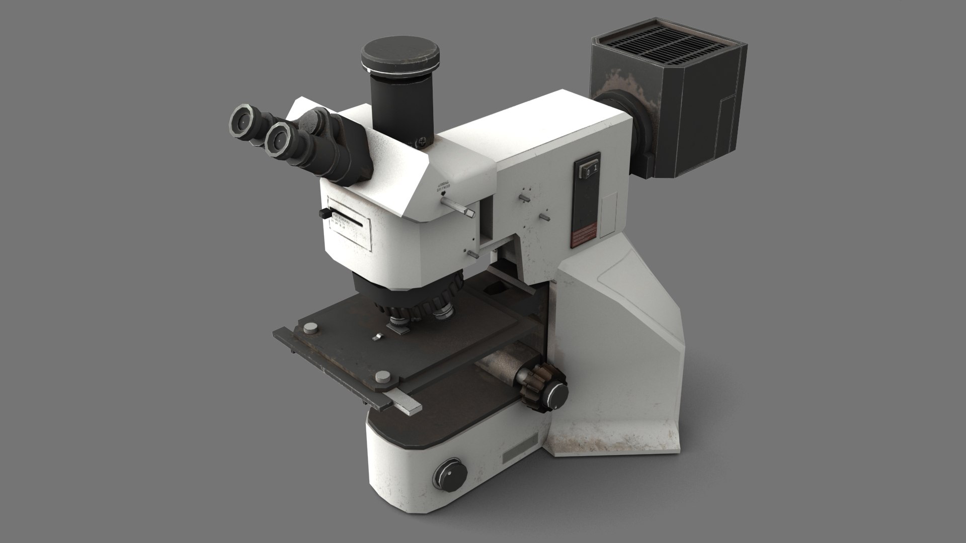 3D Model Fluorescence Microscope - TurboSquid 1470766