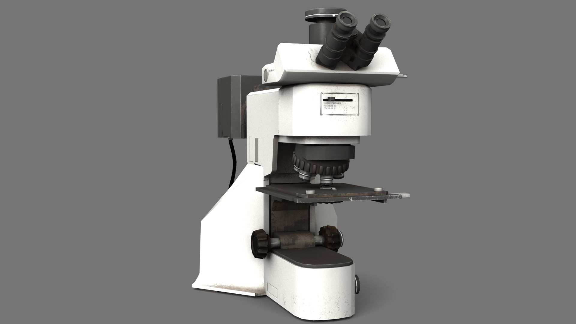 3D Model Fluorescence Microscope - TurboSquid 1470766