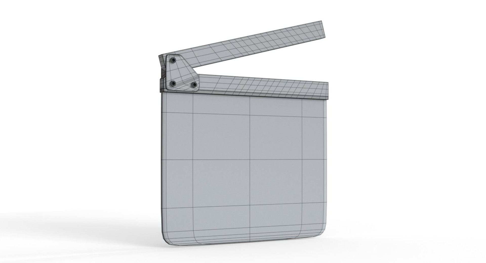 Clapperboard Clapper 3D Model - TurboSquid 1535928