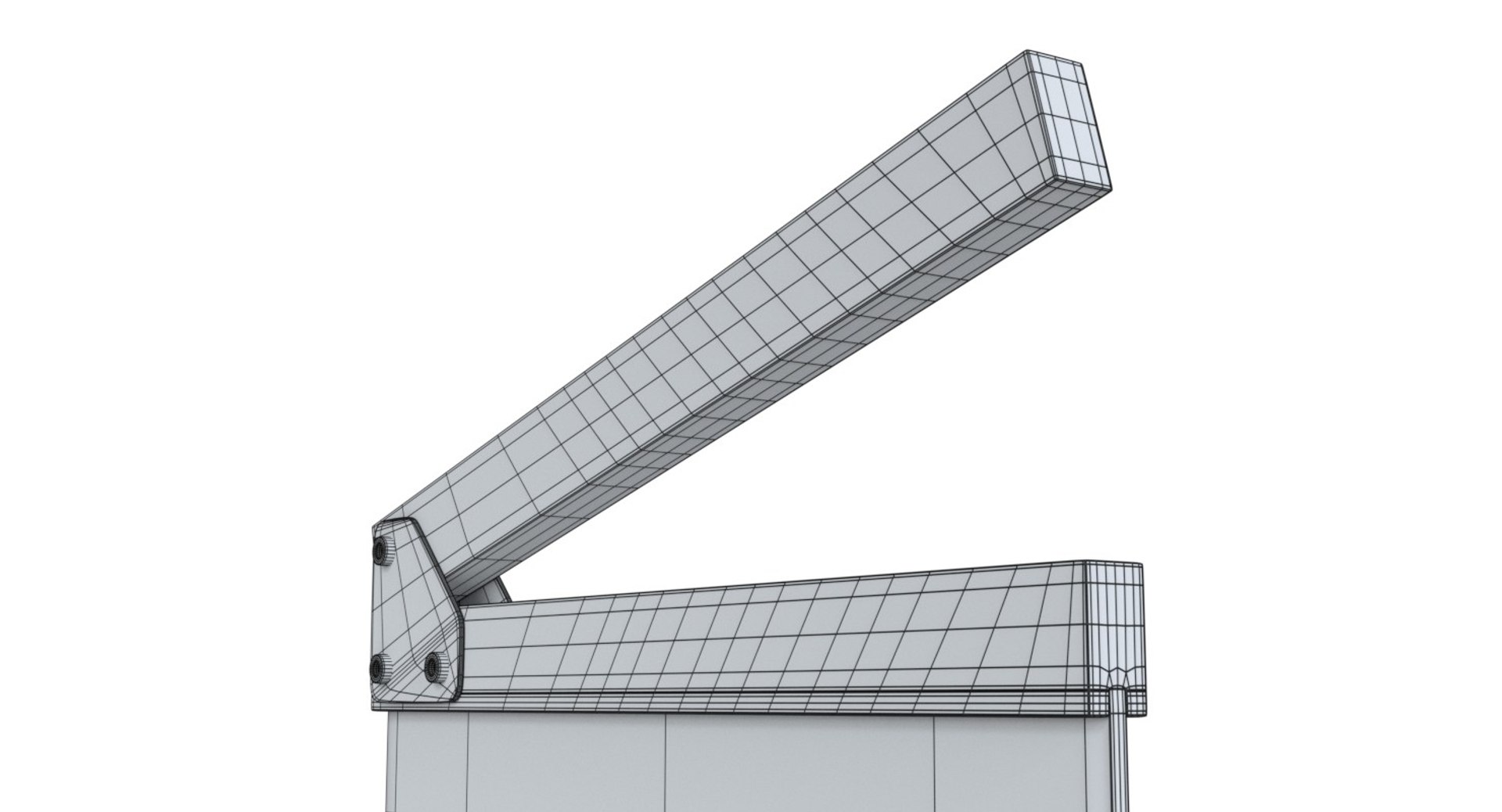 Clapperboard Clapper 3D Model - TurboSquid 1535928