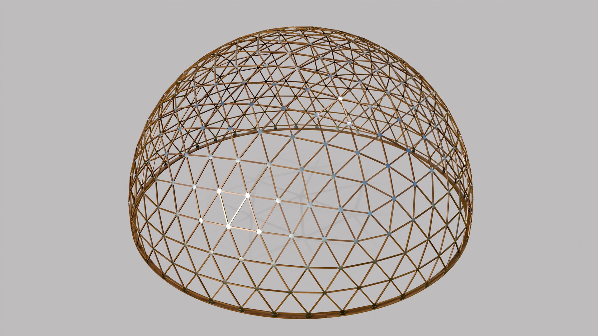 3D Geodesic Dome V8 Construction Model - TurboSquid 2258822