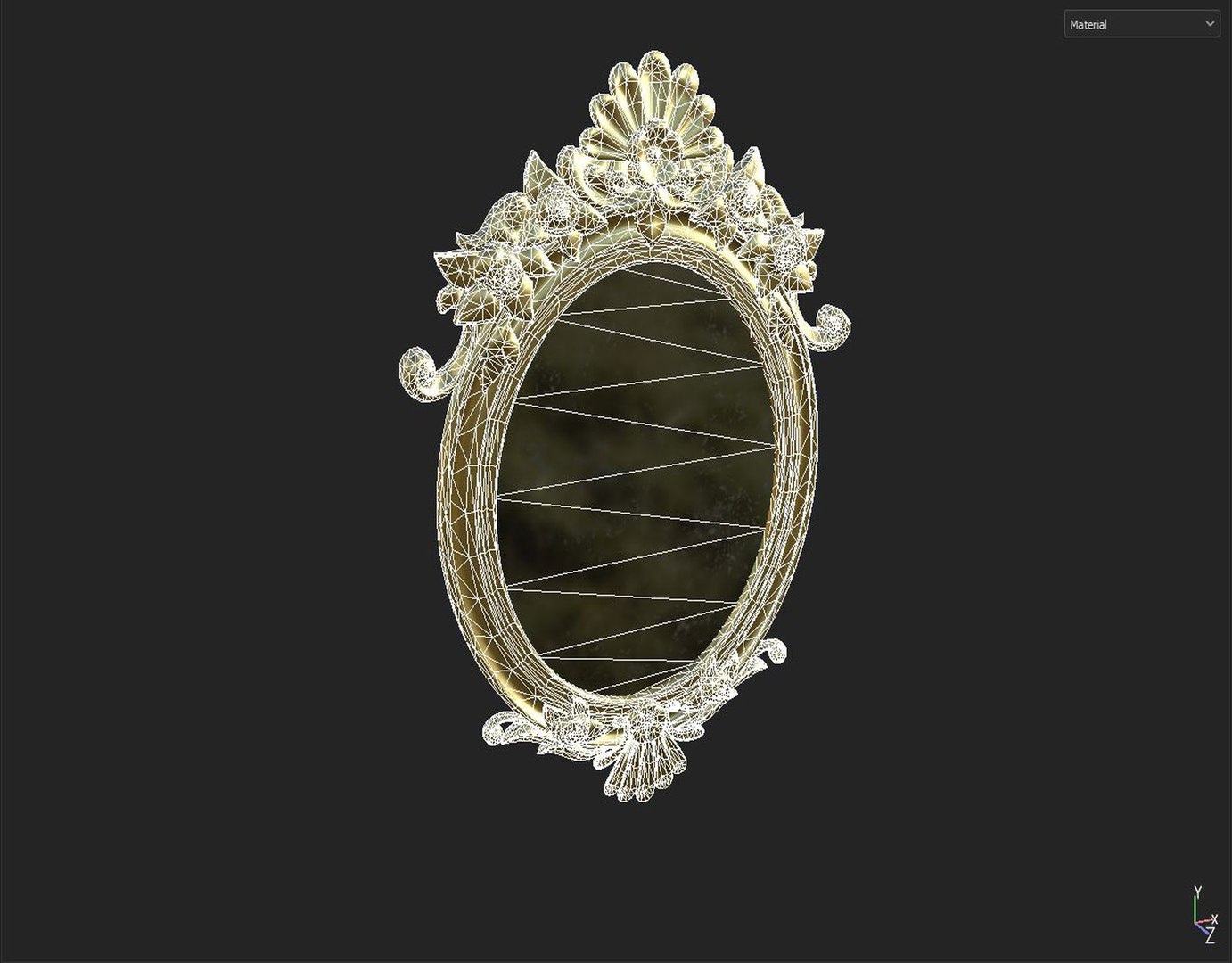 Mirror 3D Model - TurboSquid 2245210
