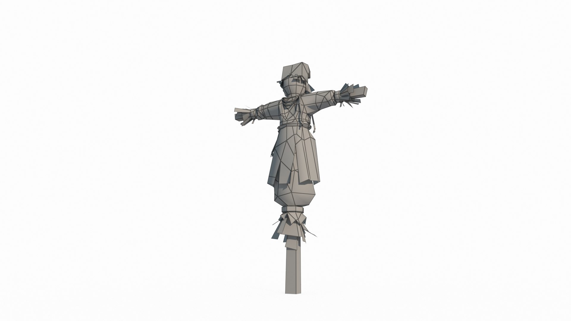 Scarecrow 3D Model - TurboSquid 2119088