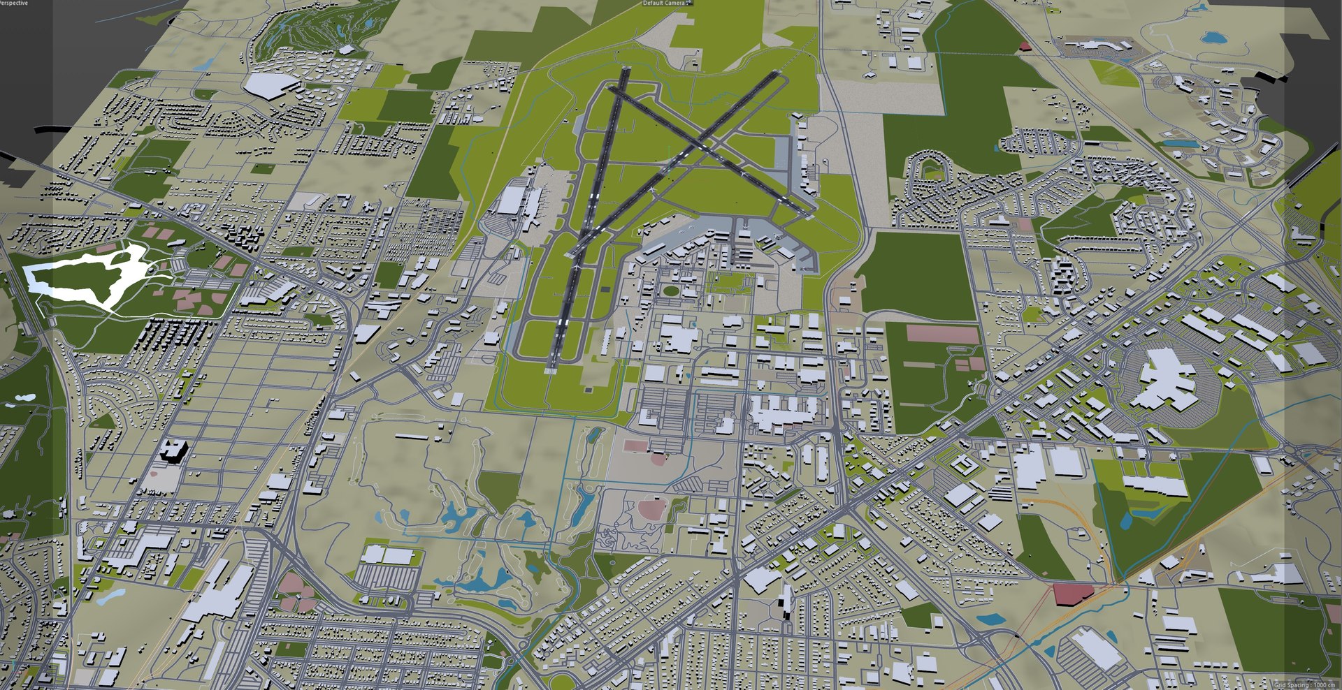 Madison Dane County Airport 3D - TurboSquid 2013568