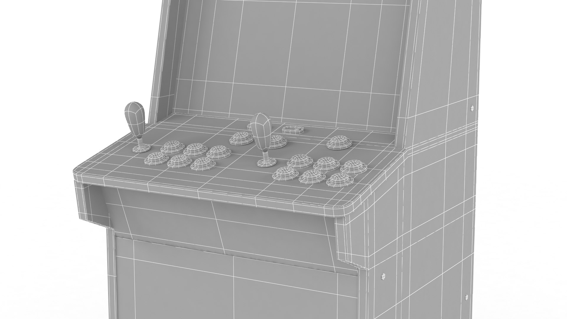 Arcade Machine 3D Model - TurboSquid 1869255