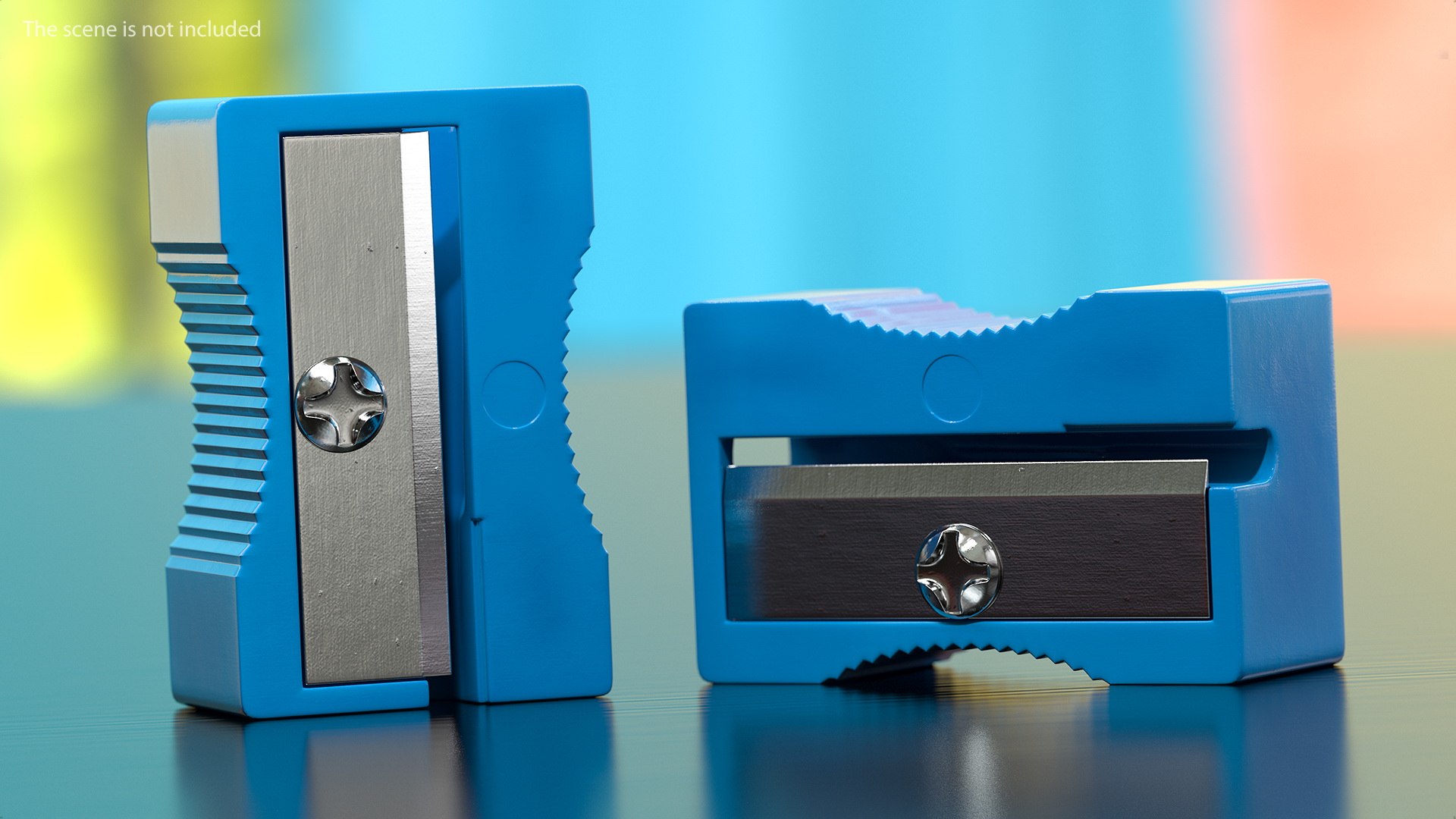 Classic plastic pencil sharpener 3D model - TurboSquid 1468119