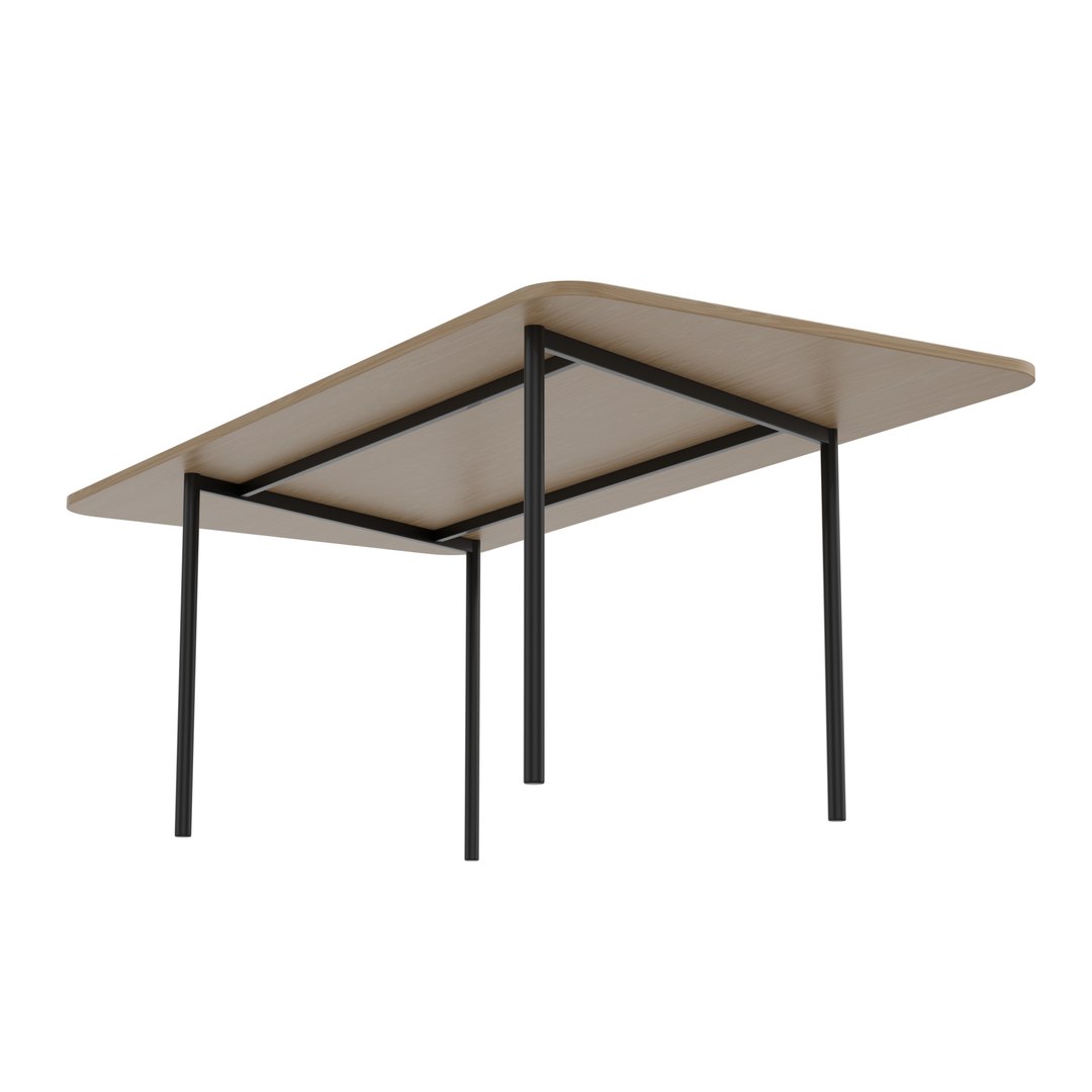 Autobahn Table 3D Model - TurboSquid 2243268