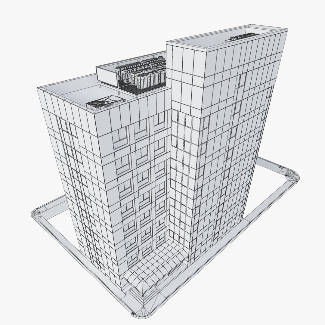 Modular City - Building AS47 Model - TurboSquid 2076133
