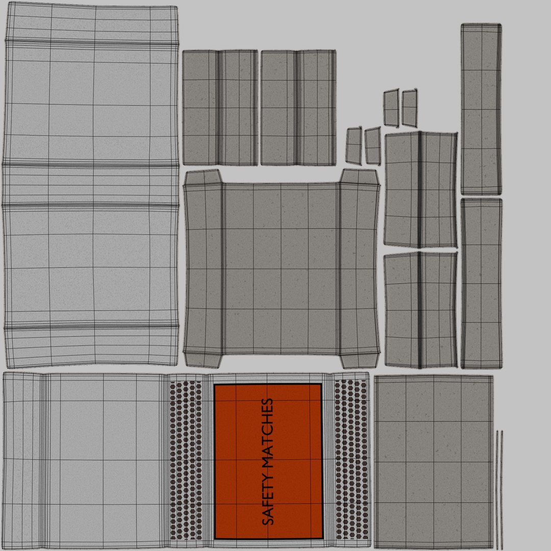 Matchboxes 3D Model - TurboSquid 2193057