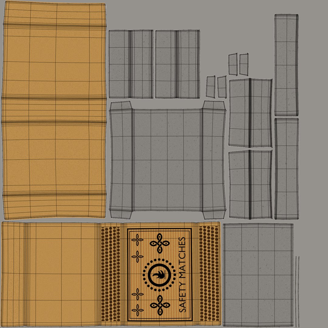 Matchboxes 3D Model - TurboSquid 2193057