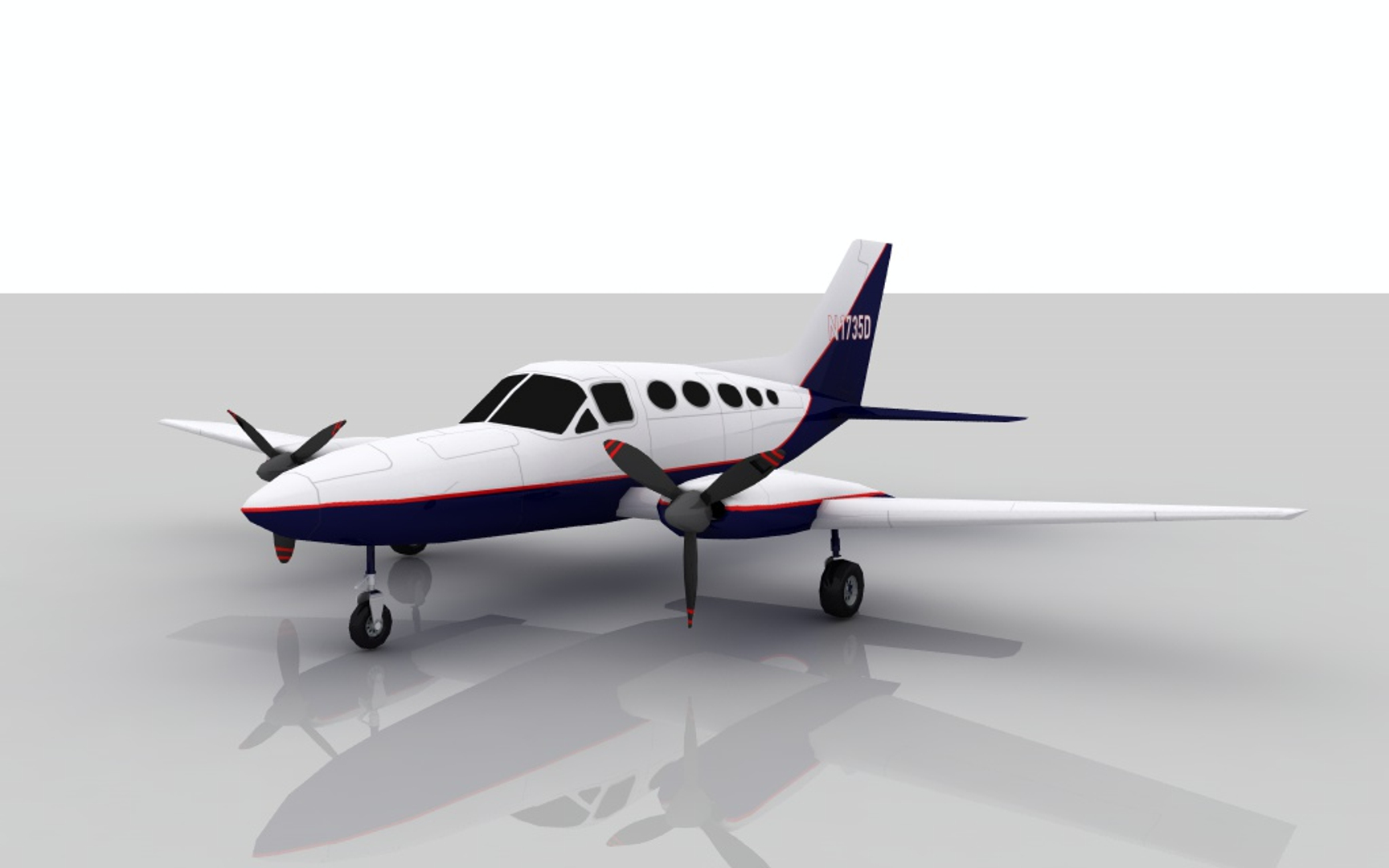 3ds Cessna 340