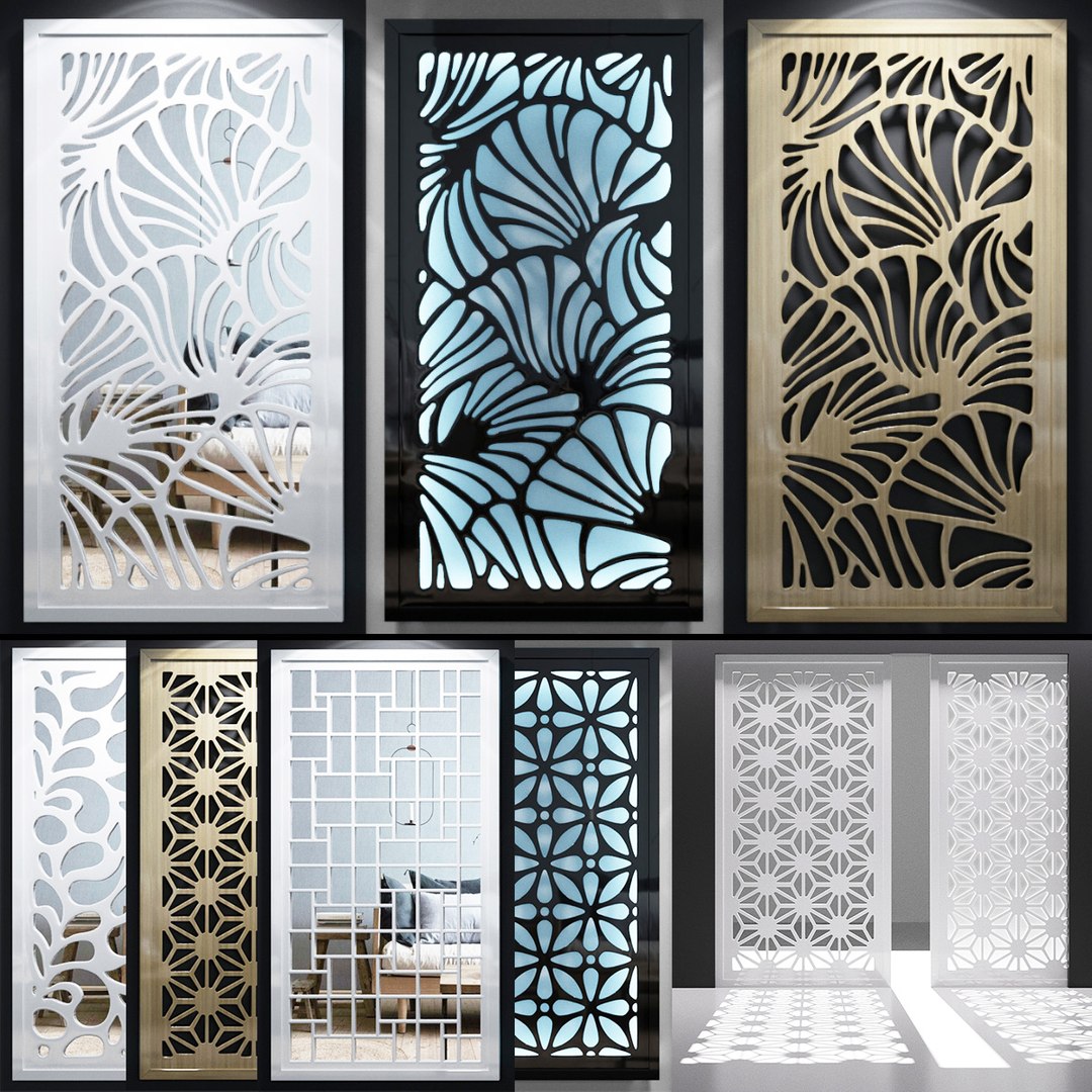 Screen decorative 3D model - TurboSquid 1193700