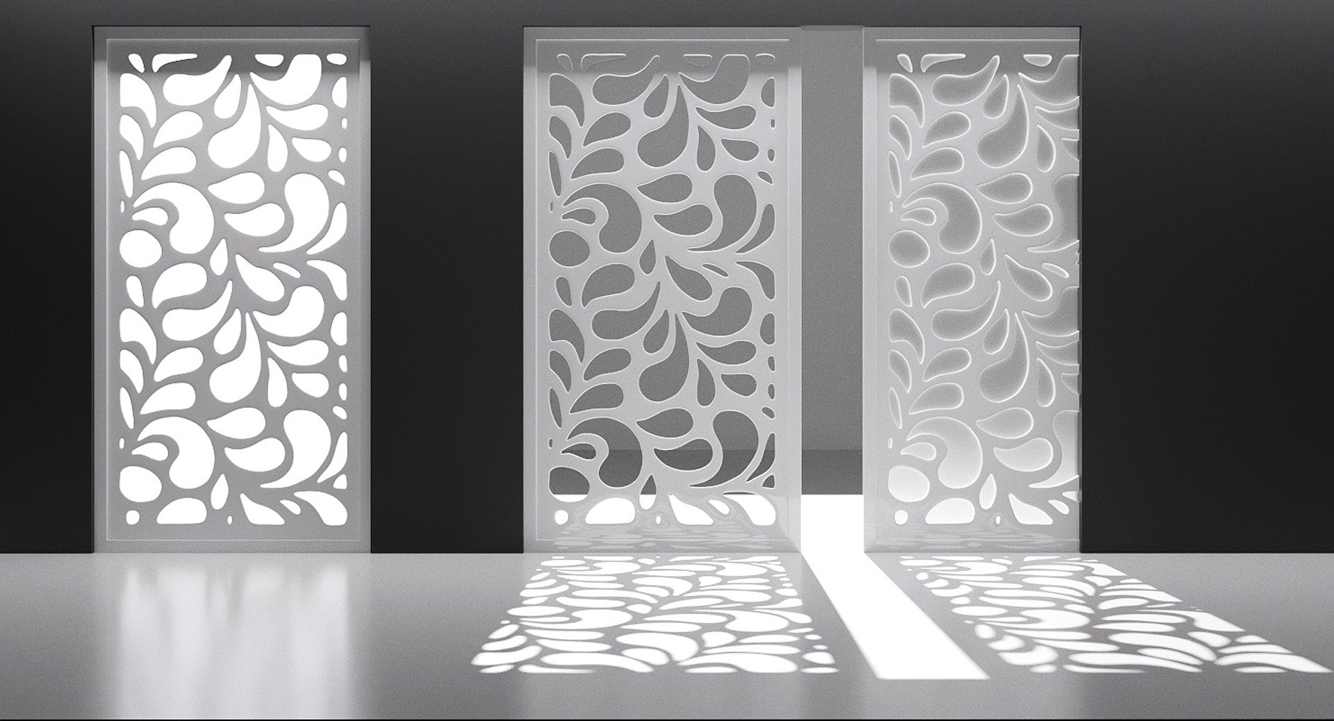 Screen Decorative 3D Model - TurboSquid 1193700