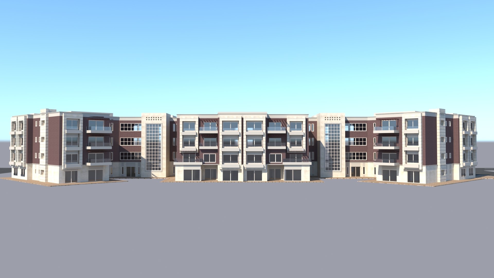 3D Model Condominium 2 - TurboSquid 1724682