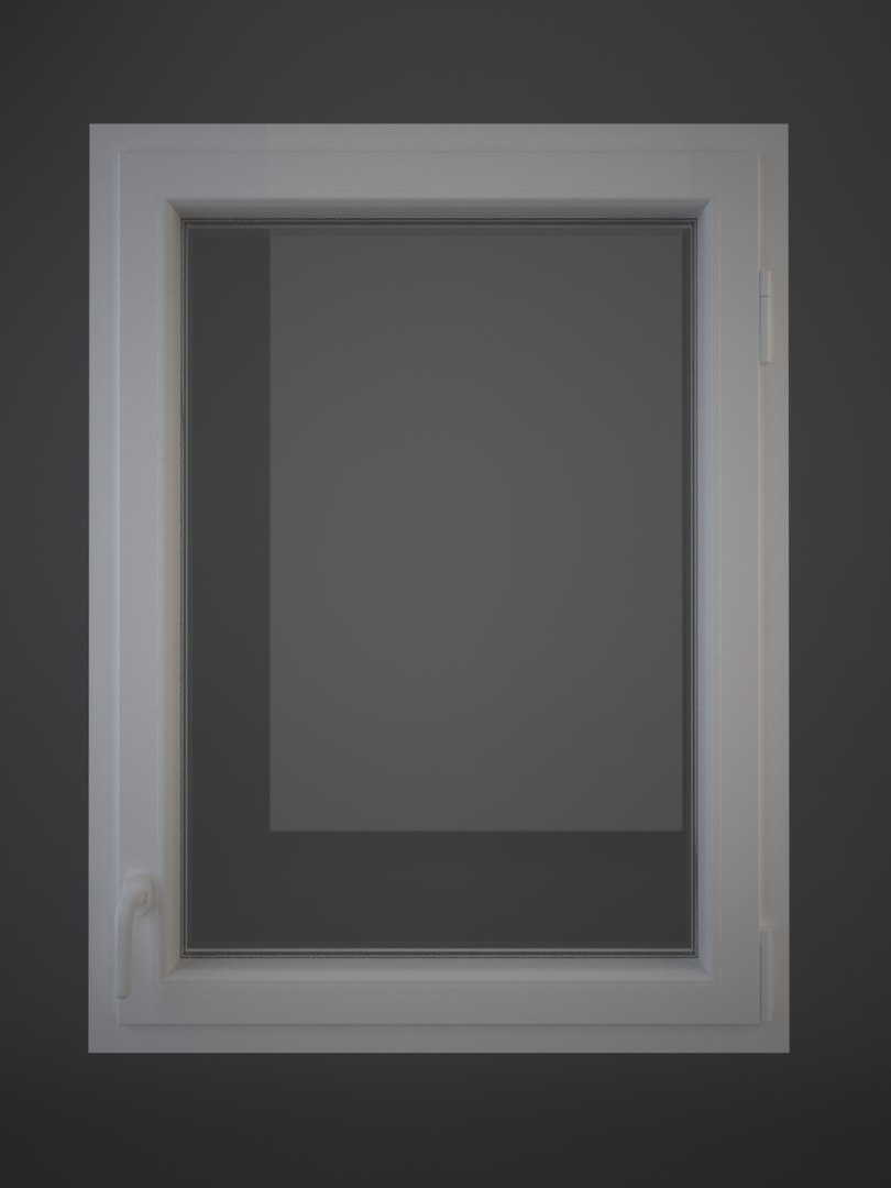 3ds Max Plastic Windows