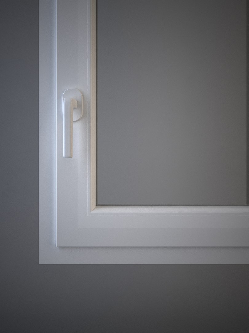 3ds Max Plastic Windows