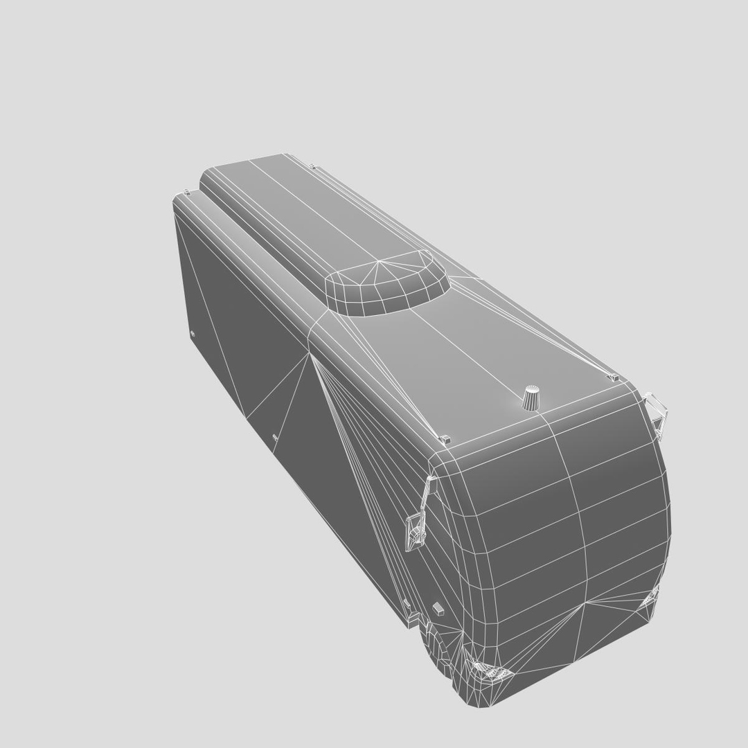 Short Bus Basic Model - TurboSquid 1167967