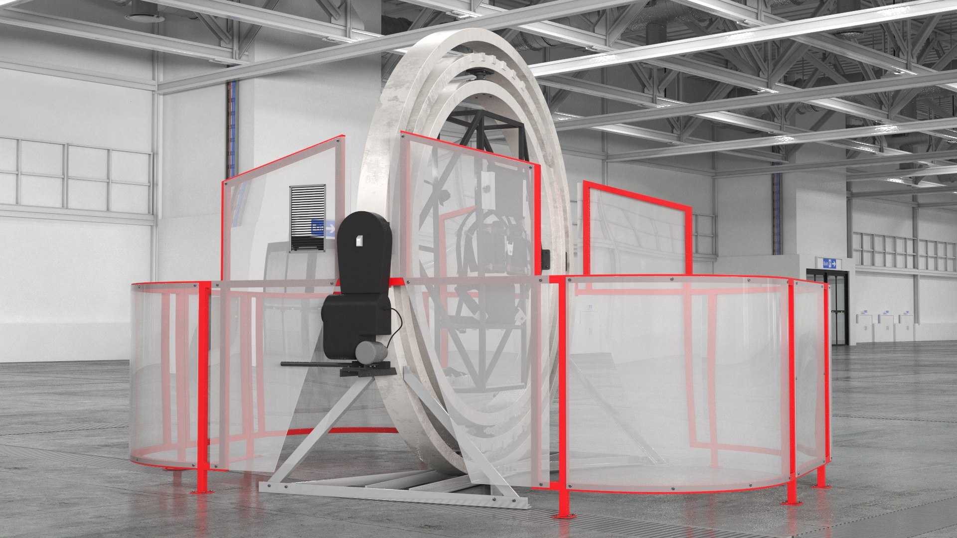 3D Astronaut Multi Axis Trainer model - TurboSquid 2131000