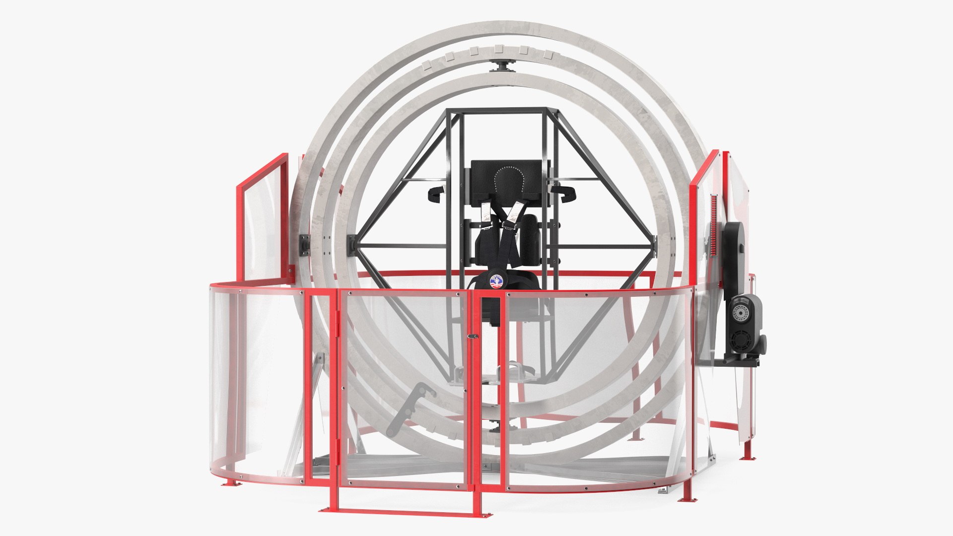 3D Astronaut Multi Axis Trainer model - TurboSquid 2131000
