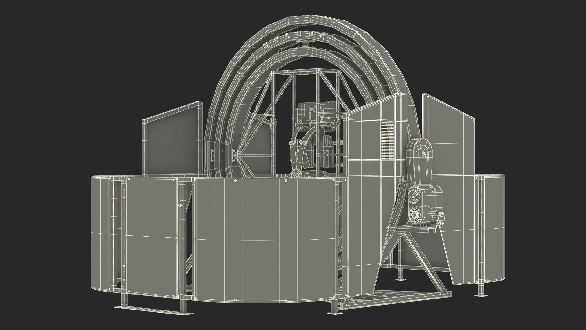 3D Astronaut Multi Axis Trainer model - TurboSquid 2131000