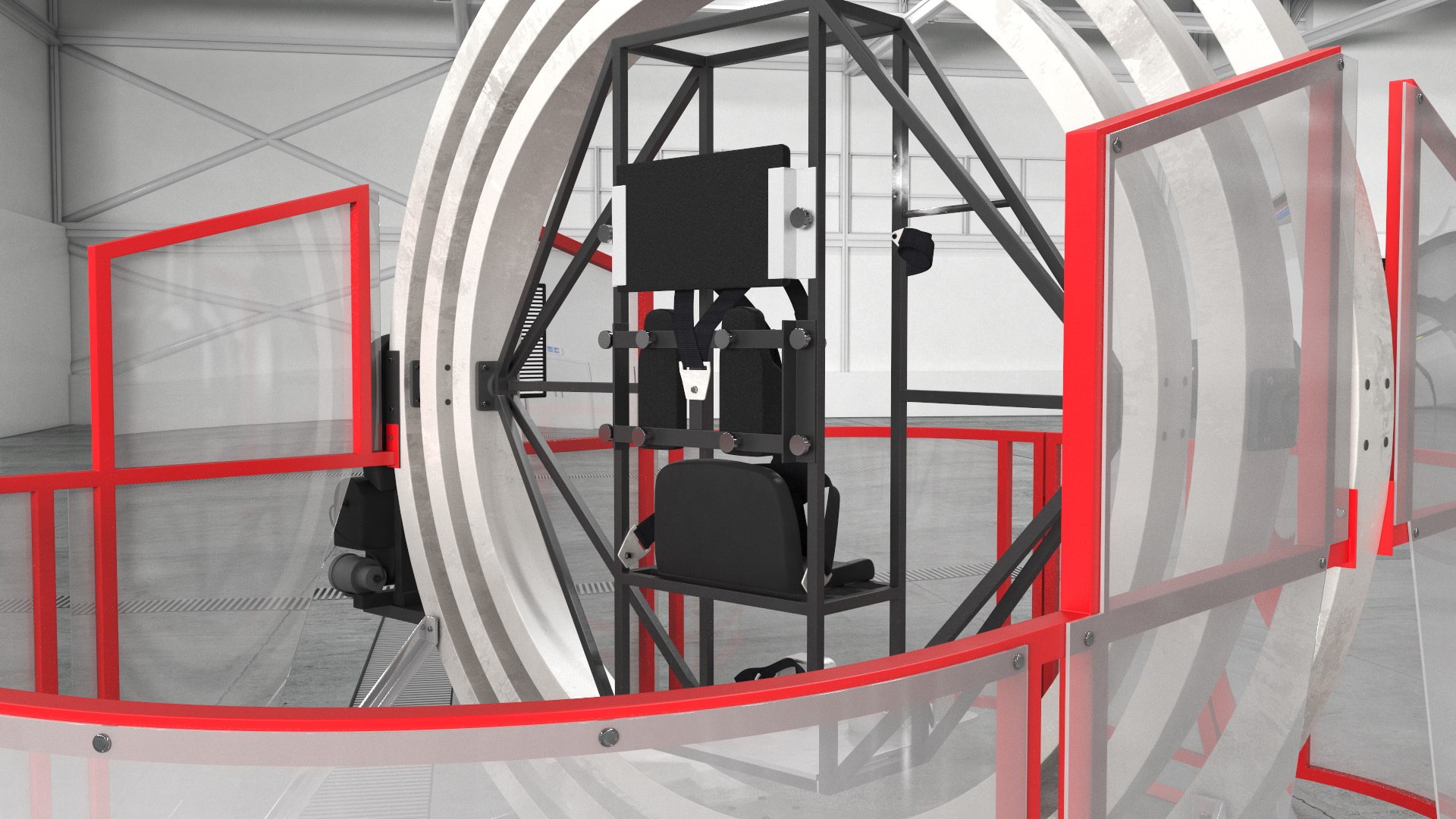 3D Astronaut Multi Axis Trainer model - TurboSquid 2131000