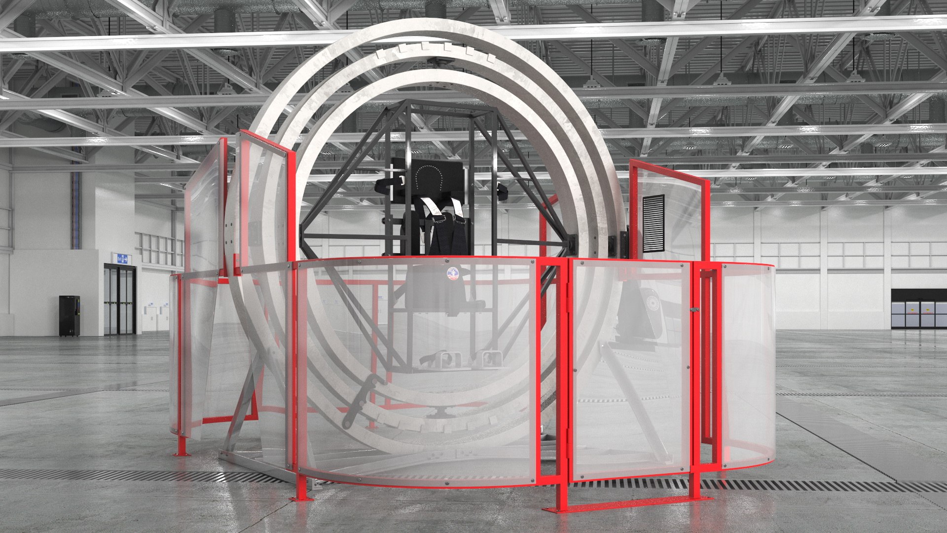 3D Astronaut Multi Axis Trainer model - TurboSquid 2131000