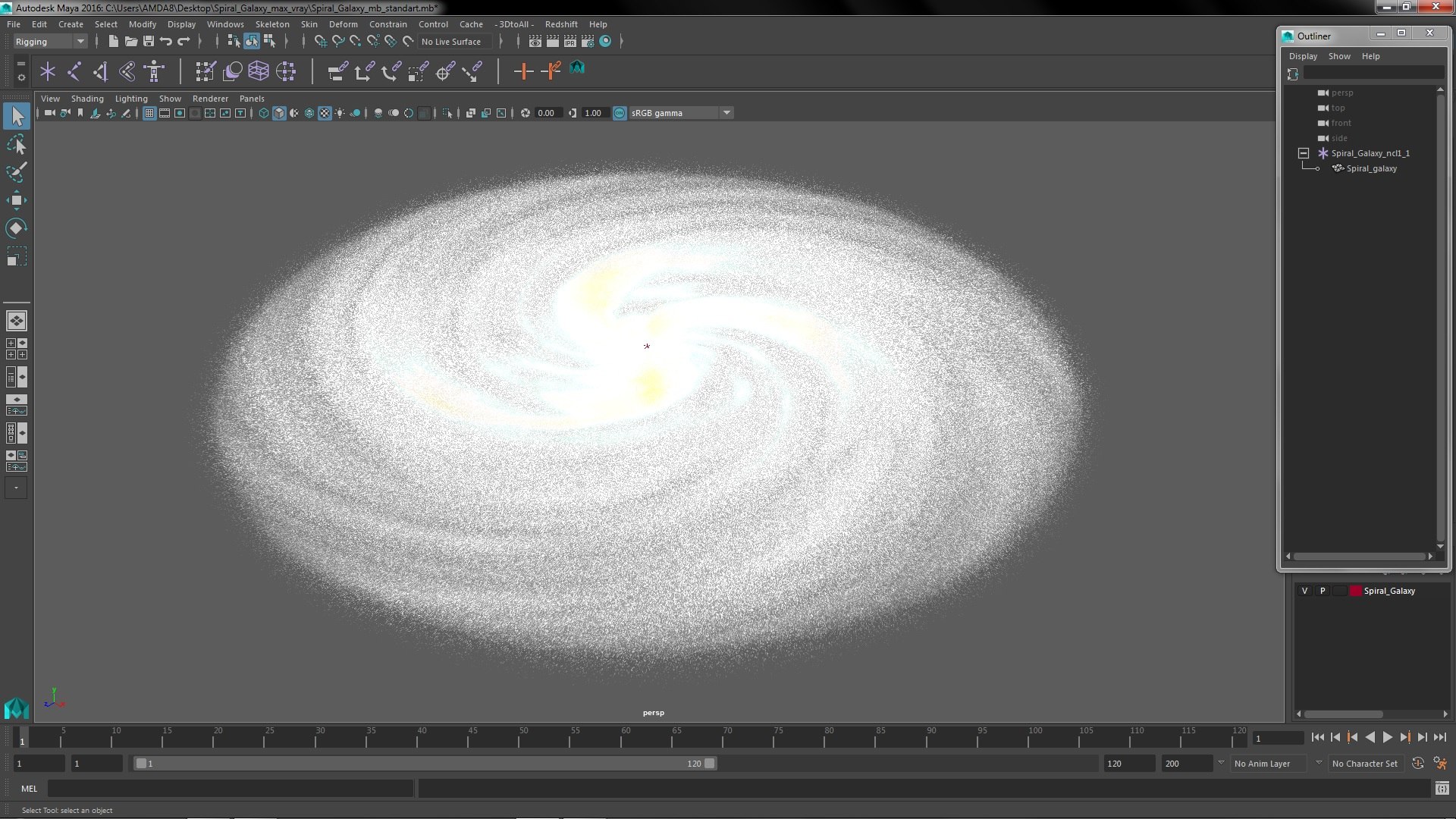 3D Spiral Galaxy model - TurboSquid 1993720