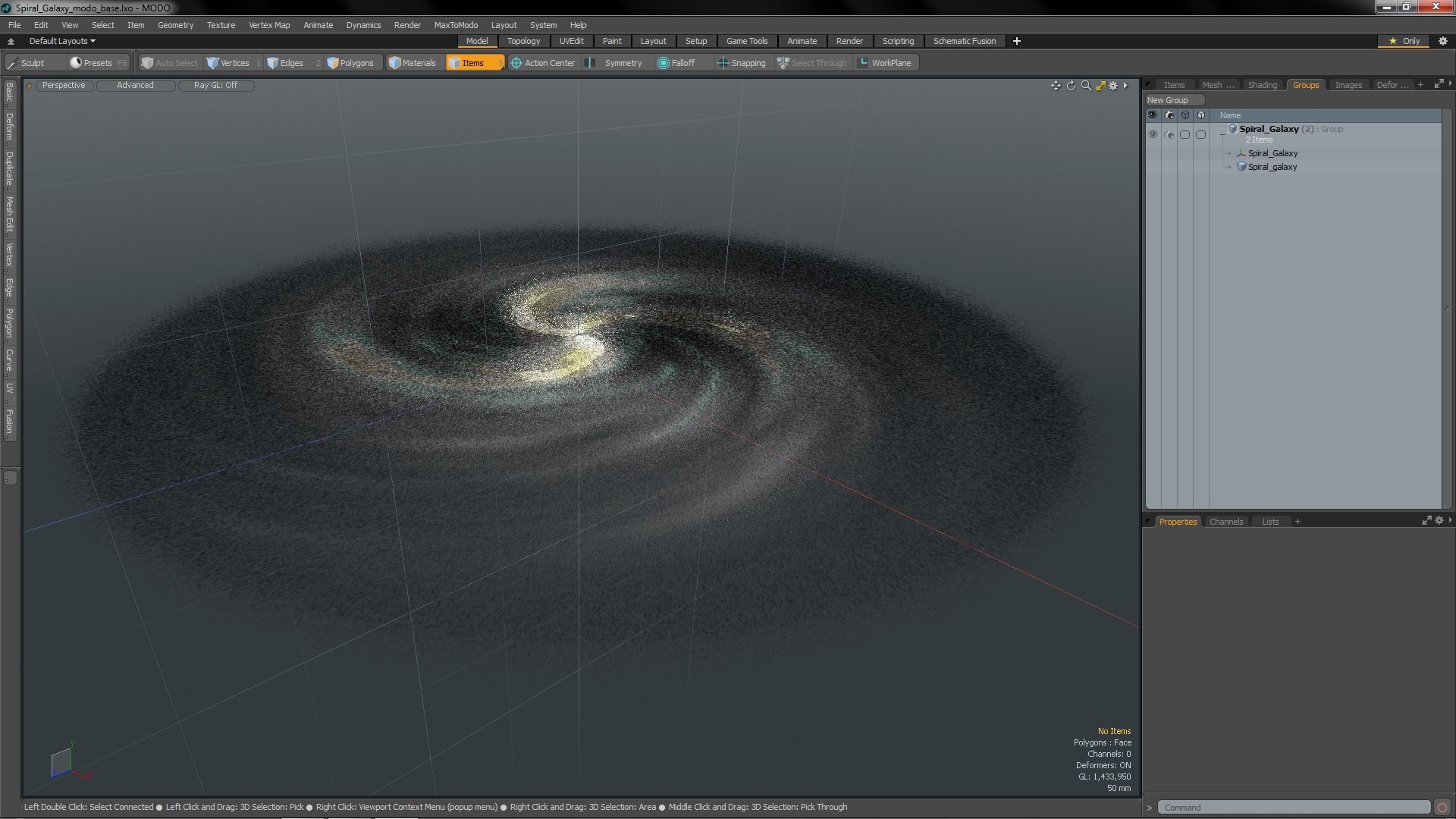 3D Spiral Galaxy model - TurboSquid 1993720