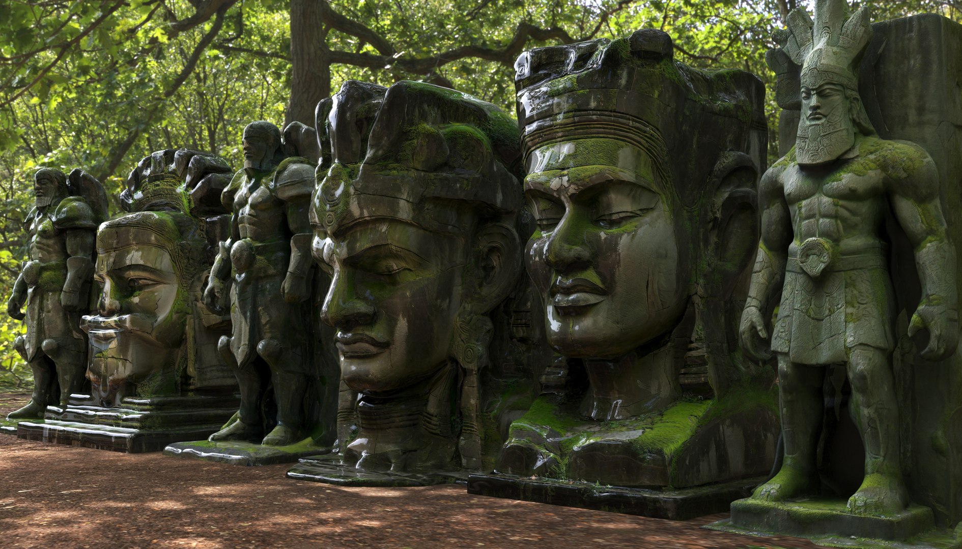 3D Monolith Sculptures - TurboSquid 2355489