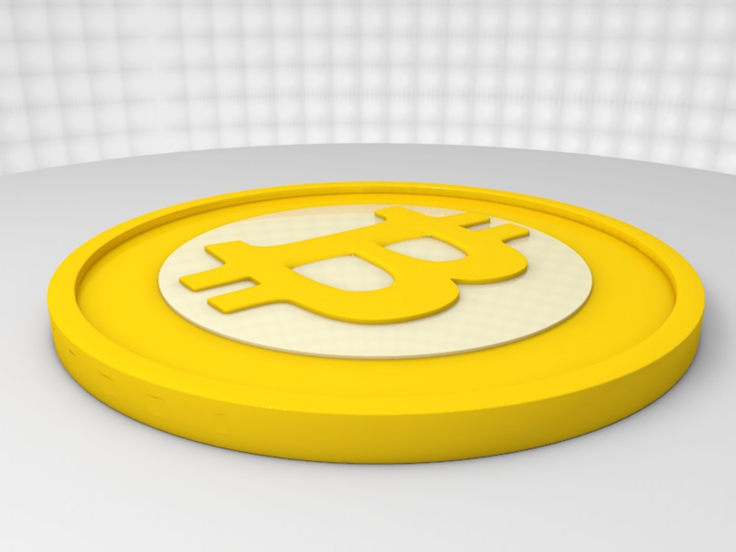Bitcoin Coin 3D Model - TurboSquid 1182828