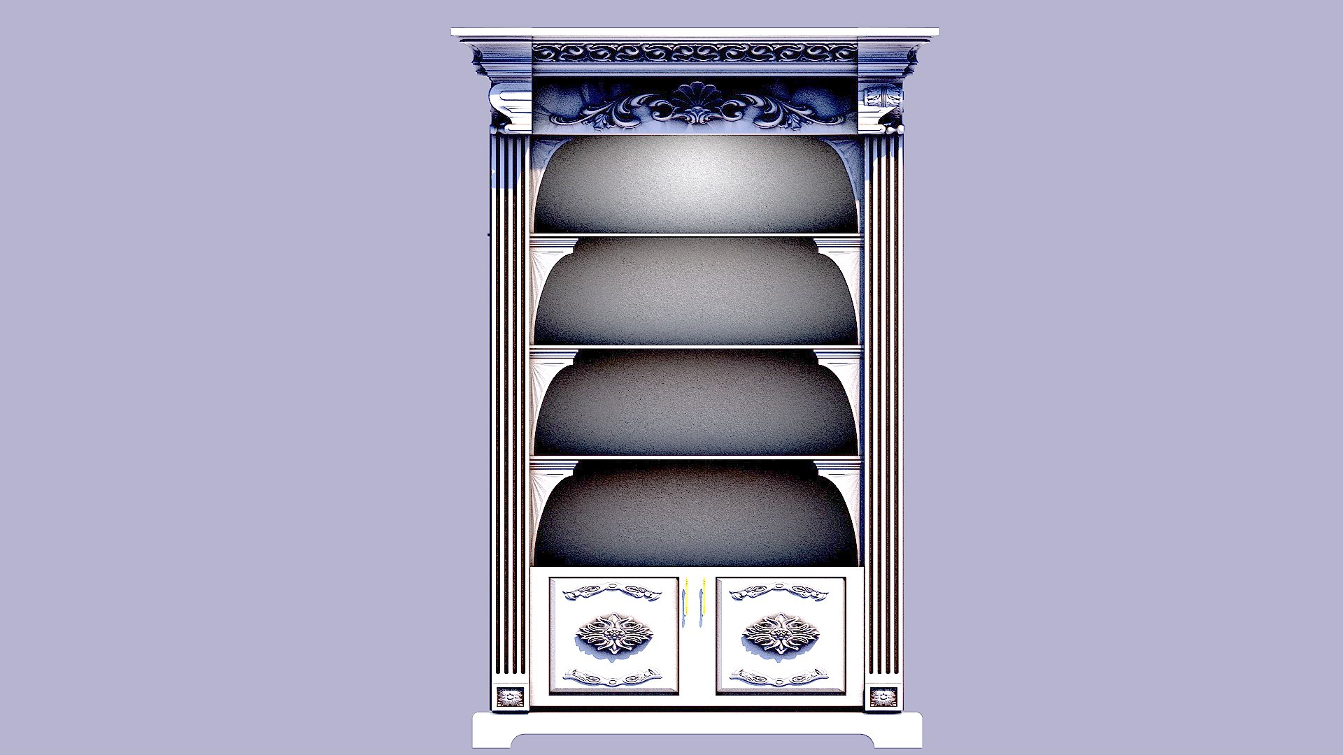 BOOKCASE 3D Model - TurboSquid 1732371