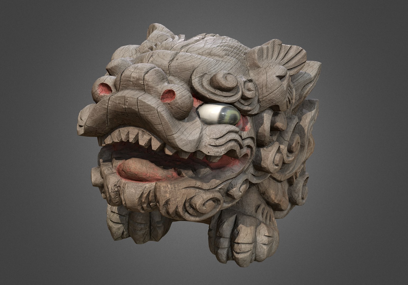 3D Shisa Lion Dog Okinawan - TurboSquid 1174754