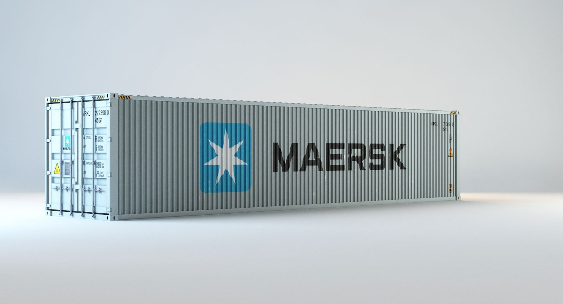 3d 40 feet container o