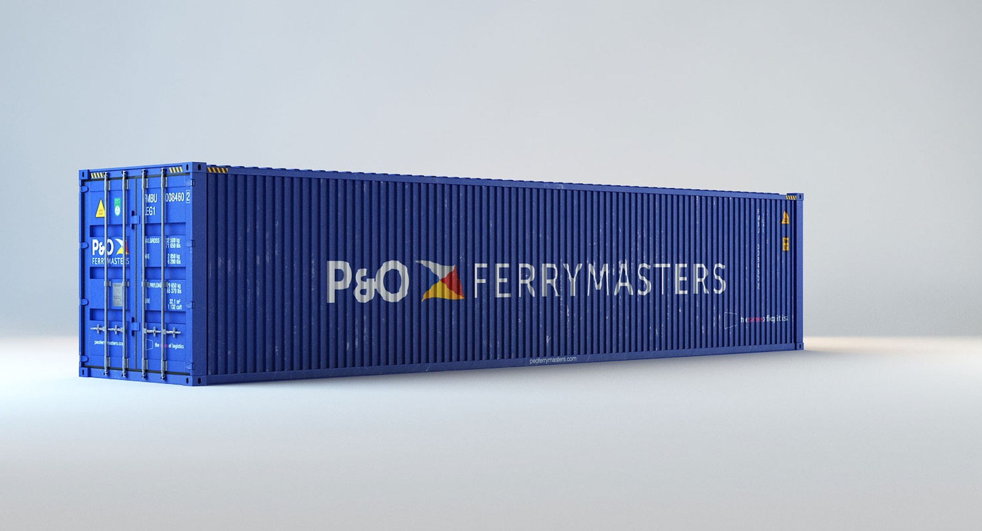 3d 40 feet container o