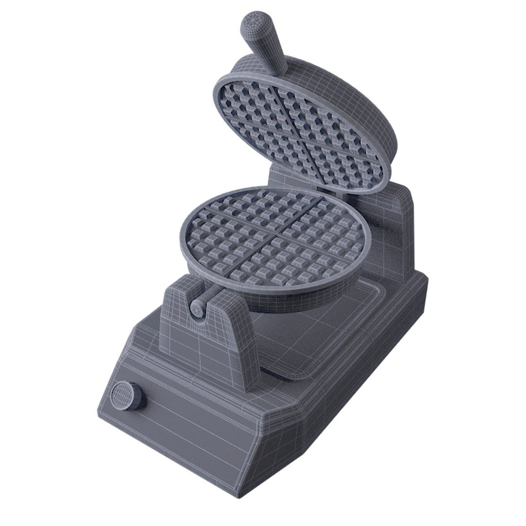 3ds Waffle Maker Machine