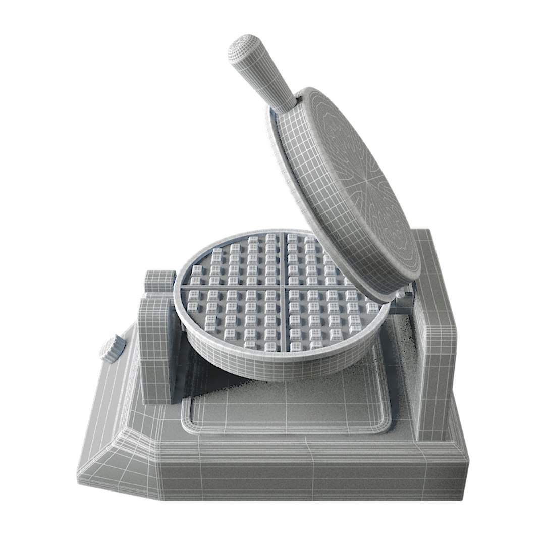 3ds Waffle Maker Machine