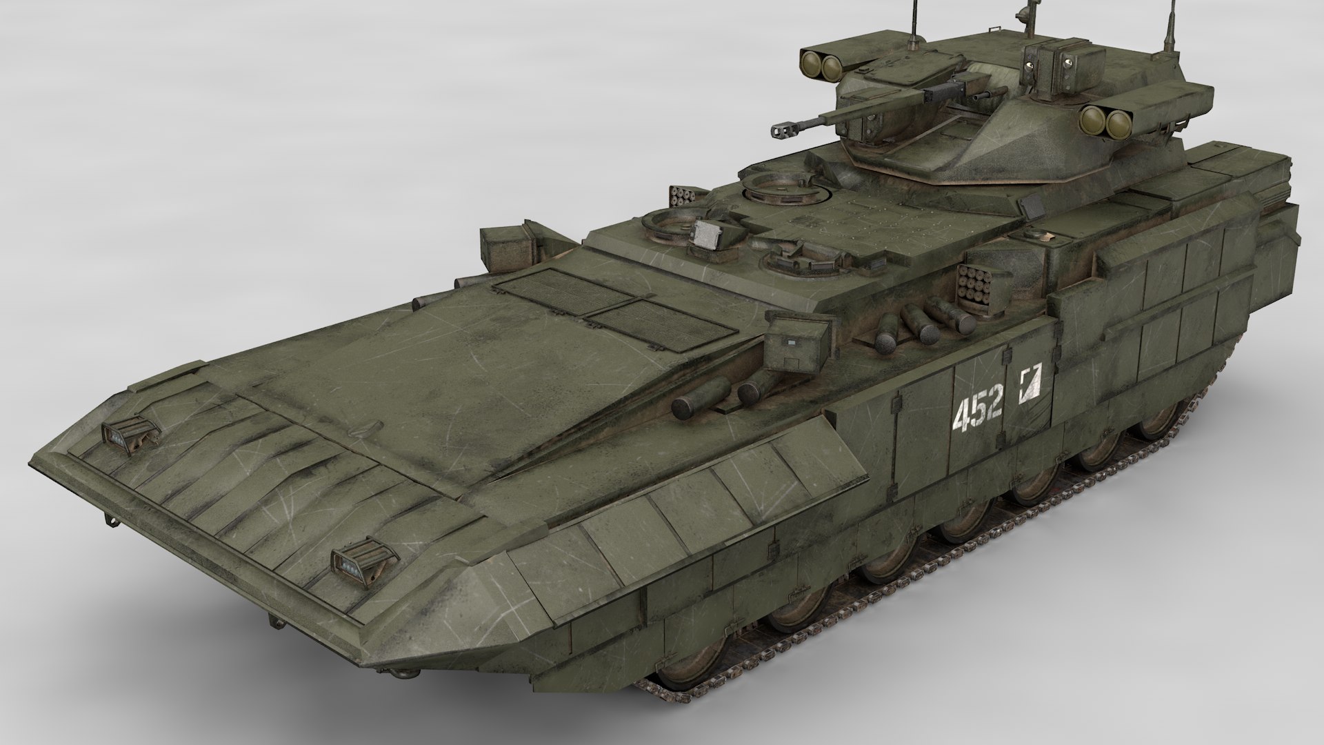 T-15 Armata 3D Model - TurboSquid 1445720