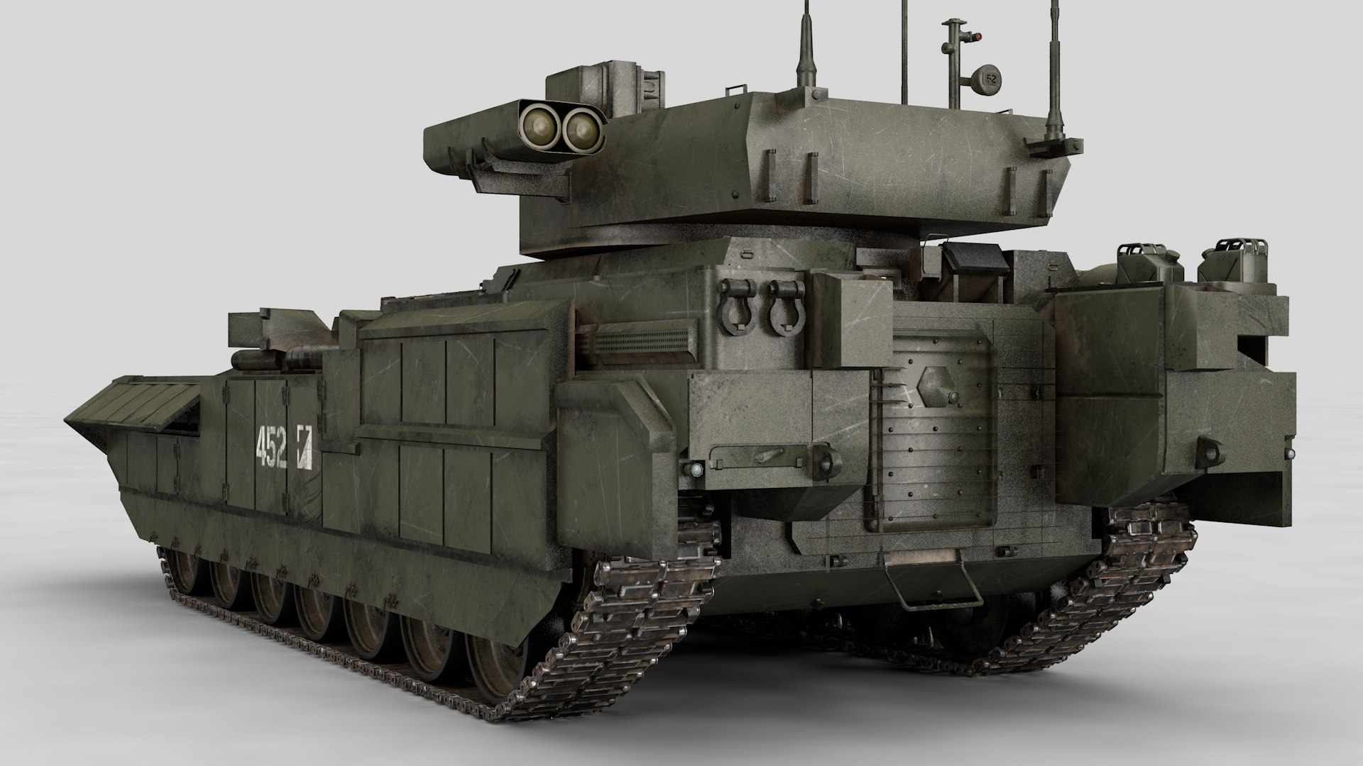 T-15 Armata 3D Model - TurboSquid 1445720
