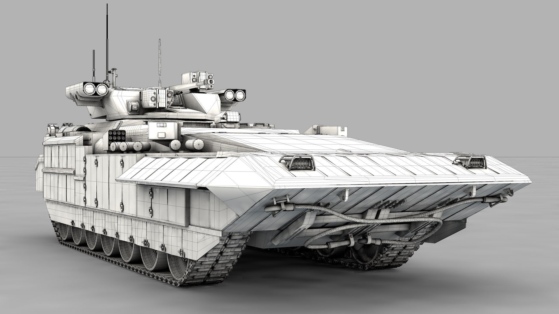 T-15 Armata 3D Model - TurboSquid 1445720