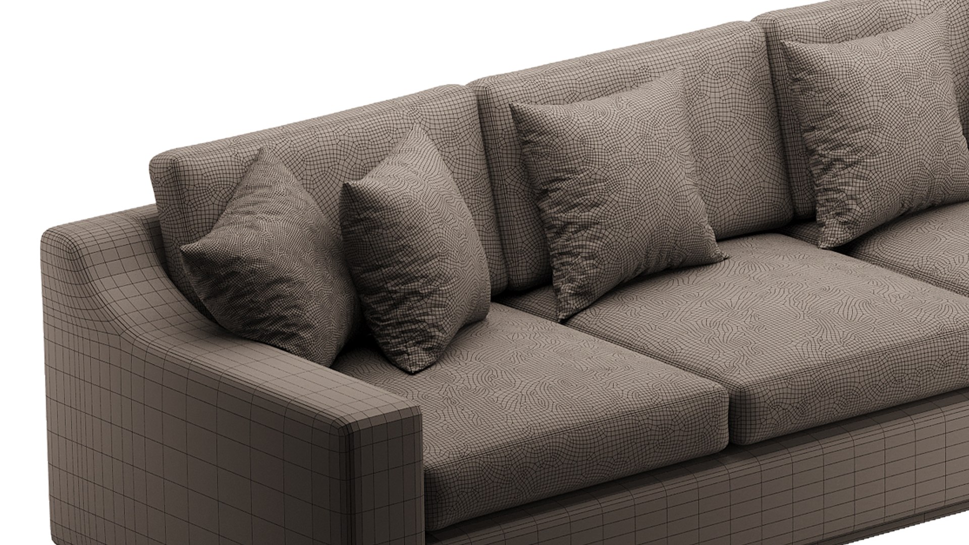 Sutton Extra Large Sofa Model - TurboSquid 2317488
