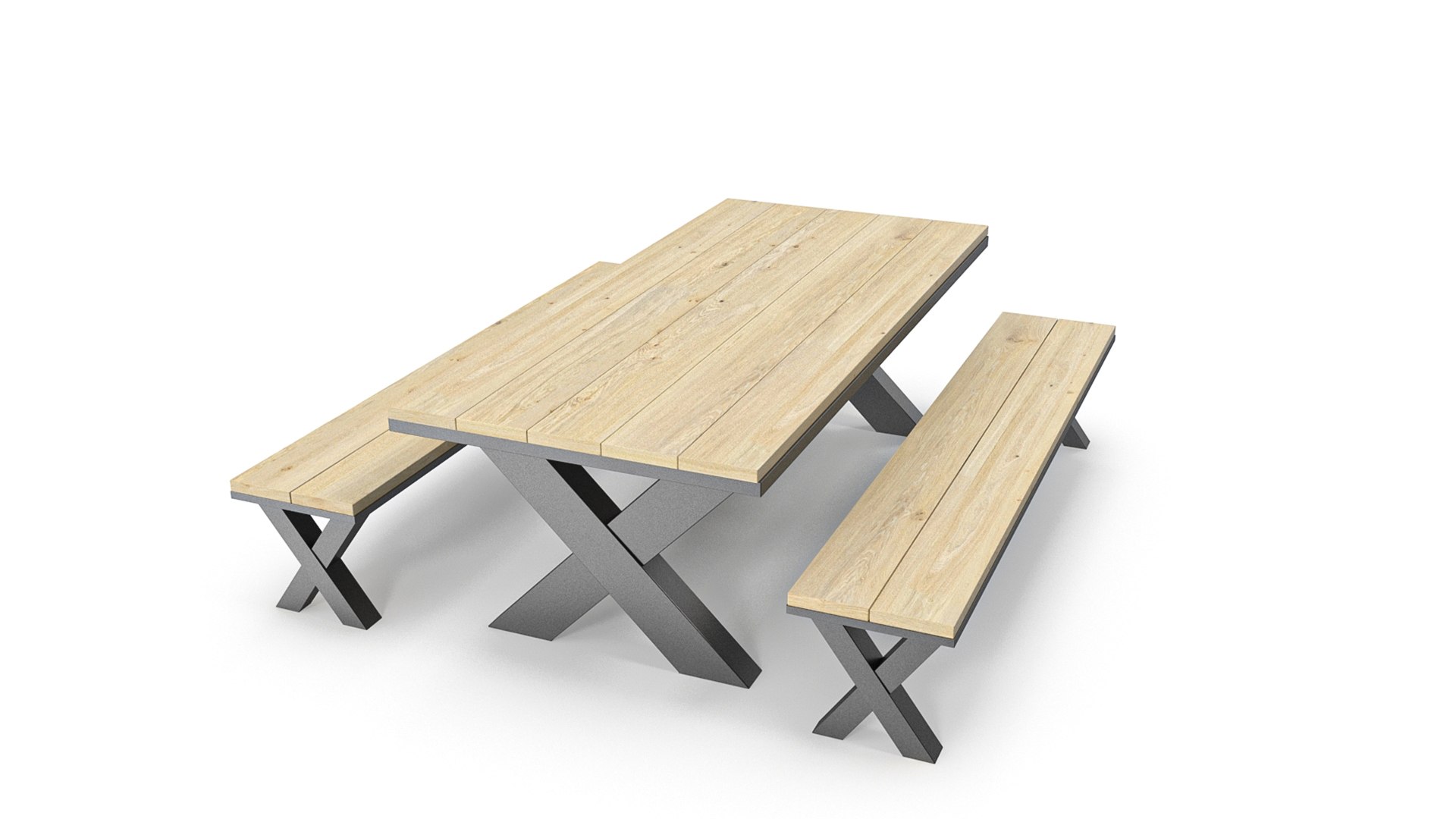 3D Park Table 01 PBR - TurboSquid 1968668