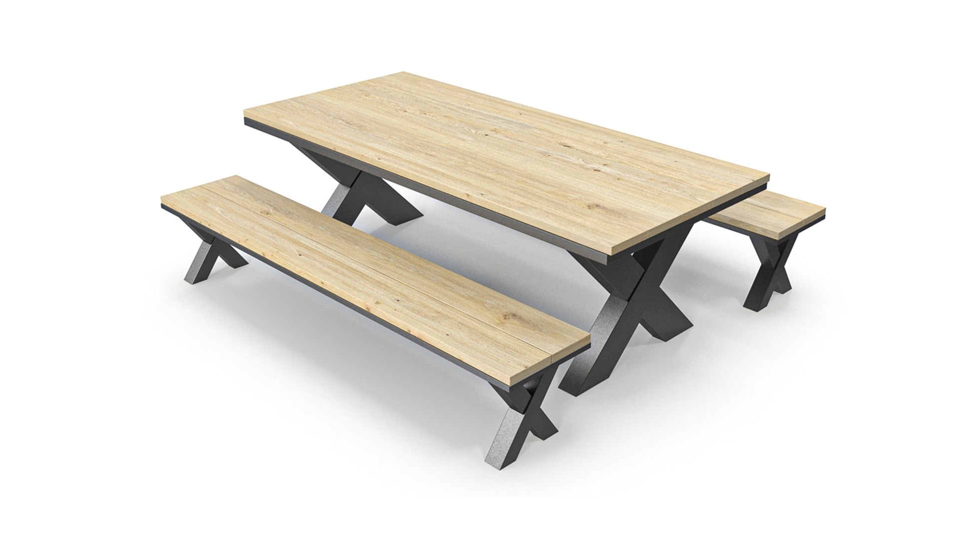 3D Park Table 01 PBR - TurboSquid 1968668