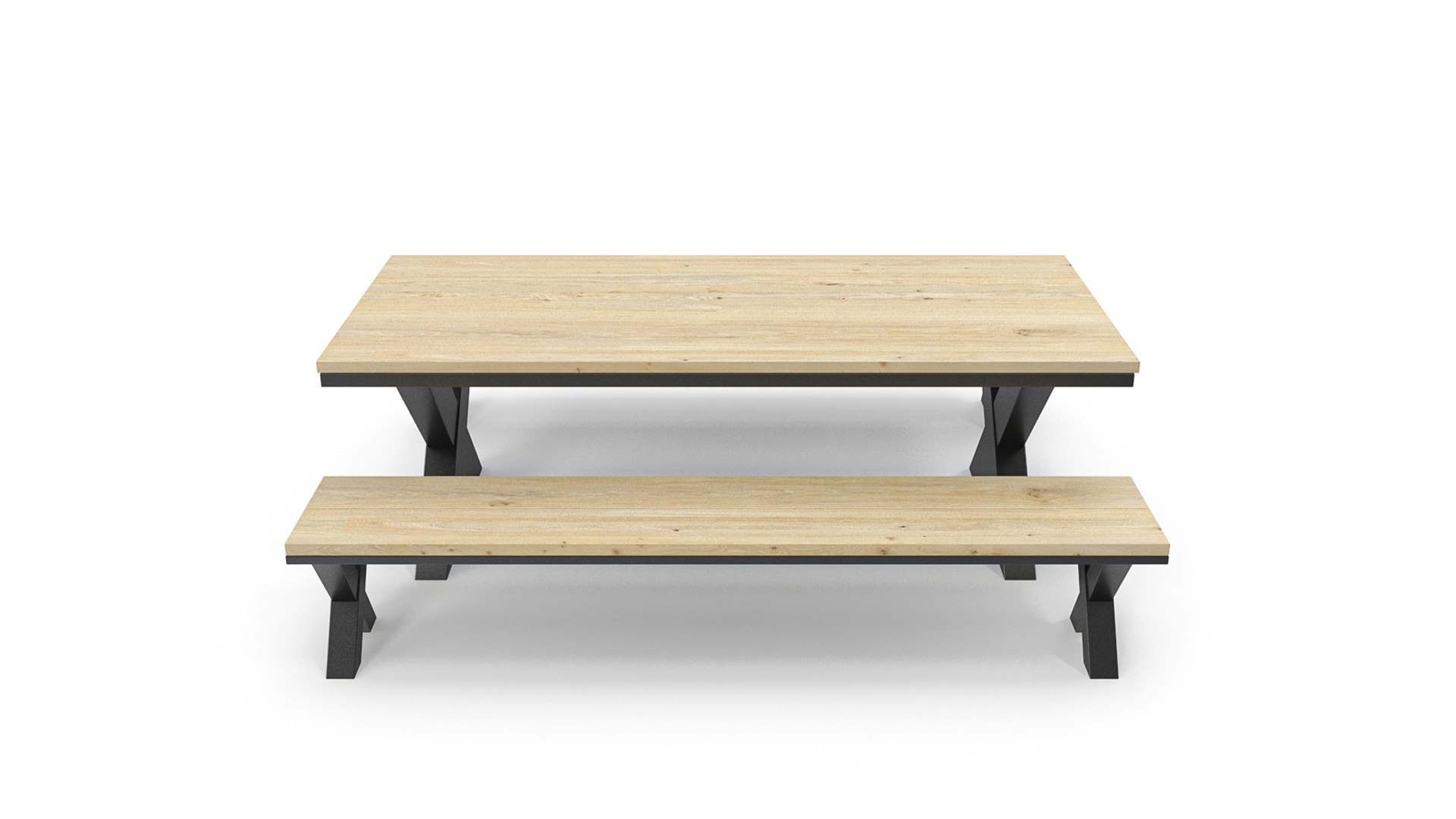 3D Park Table 01 PBR - TurboSquid 1968668