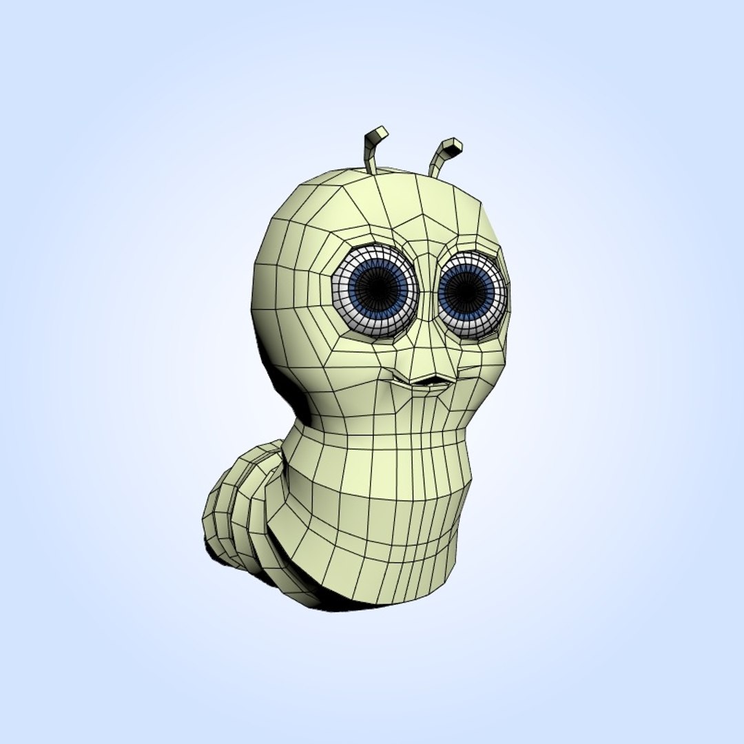 Worm 3D Model - TurboSquid 1813812